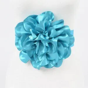 BB Boutique | Accessories | Satin Big Flower Elastic Belt | Poshmark